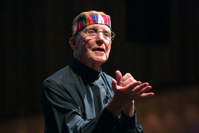 Ken Garland opens TYPO Berlin 2013 “Touch”: The main hall was in total ...